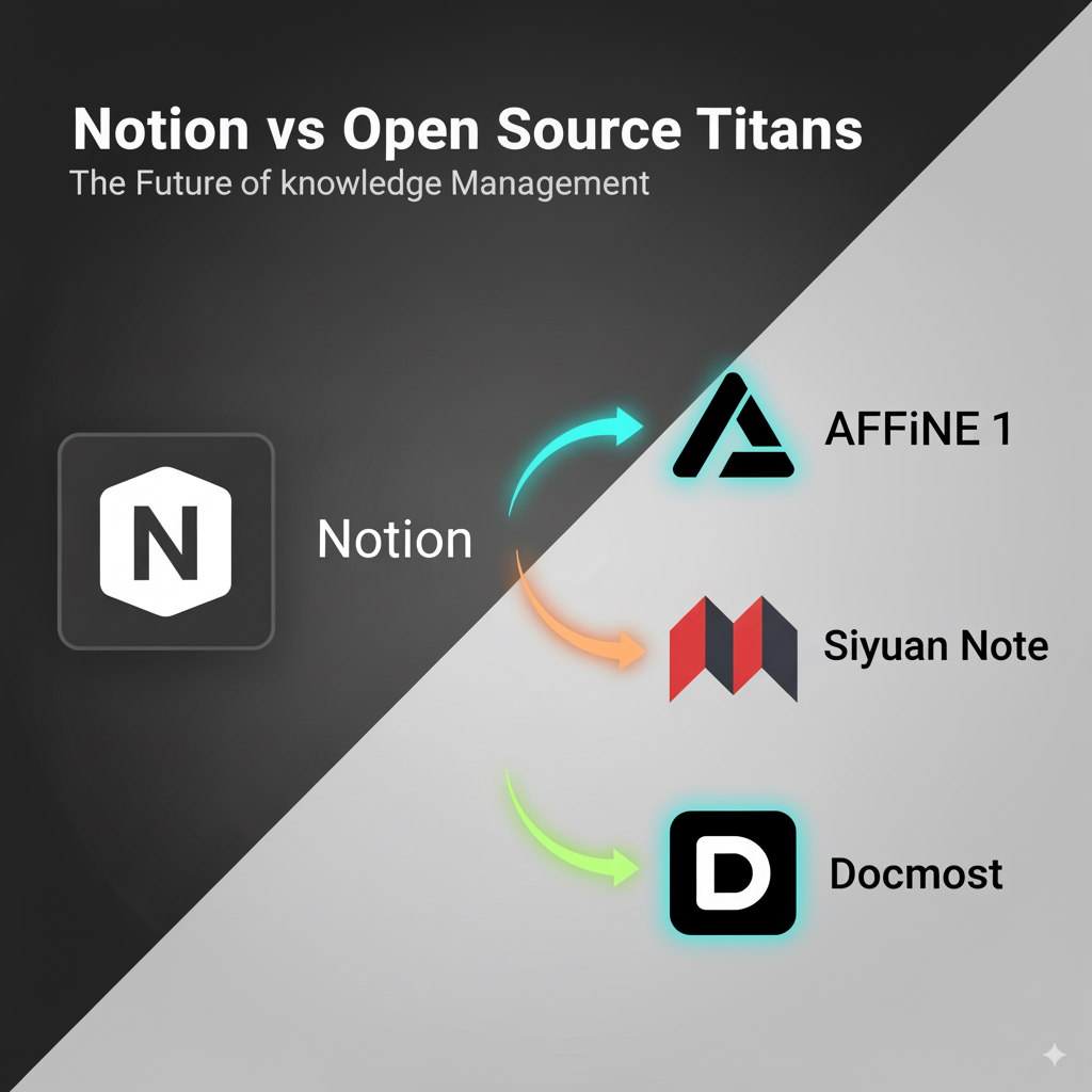 Top Self-Hosted Notion Alternatives: AFFiNE vs. Siyuan vs. Docmost